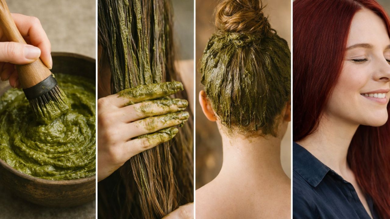 Henna Based Hair Dye Recipes Deliver Vibrant Color Without Chemical Damage